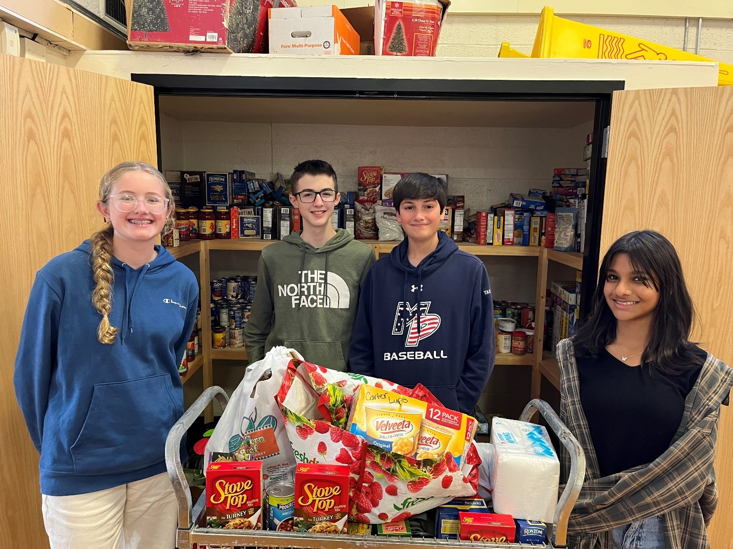 Miller Place School District Gives Thanks Through Thanksgiving Food Drives